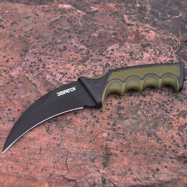 9" Fixed Blade Knife with Sheath – Dispatch Knives