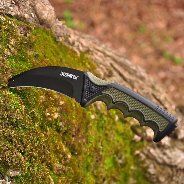 9" Fixed Blade Knife with Sheath – Dispatch Knives