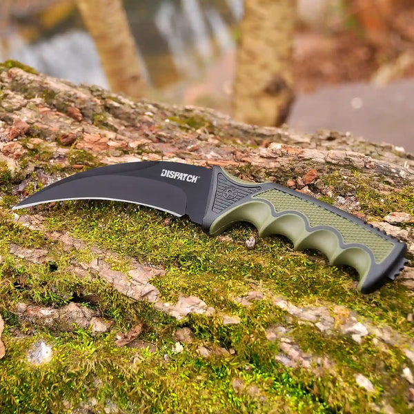 9" Fixed Blade Knife with Sheath – Dispatch Knives