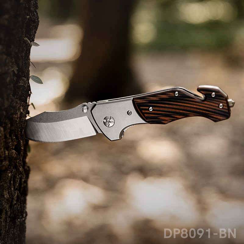 8Cr Blade Folding Rescue Knife Liner Lock with G10 Handle – Dispatch Knives