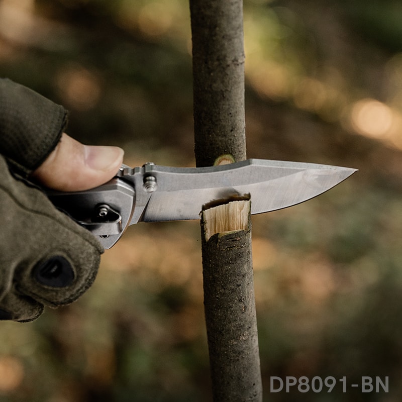 8Cr Blade Folding Rescue Knife Liner Lock with G10 Handle – Dispatch Knives