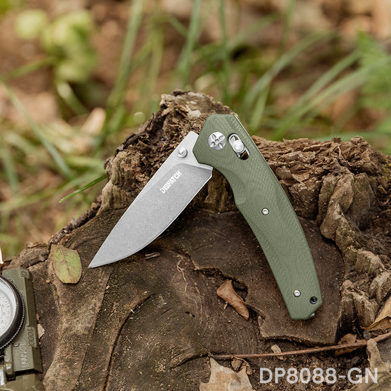 Axis Lock Folding Pocket Knife with G10 handle and 8Cr Blade – Dispatch ...