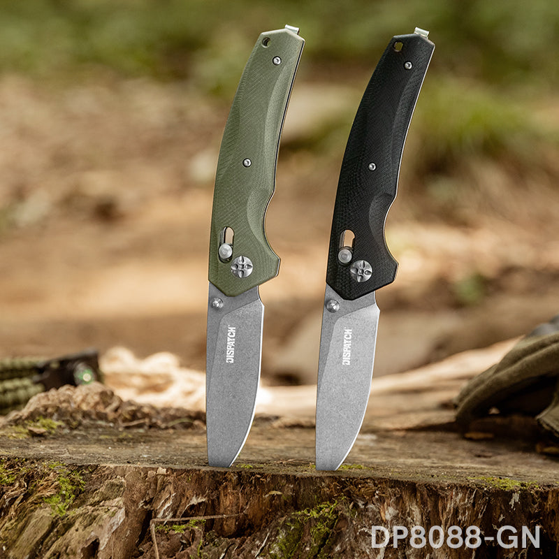 Axis Lock Folding Pocket Knife with G10 handle and 8Cr Blade – Dispatch ...